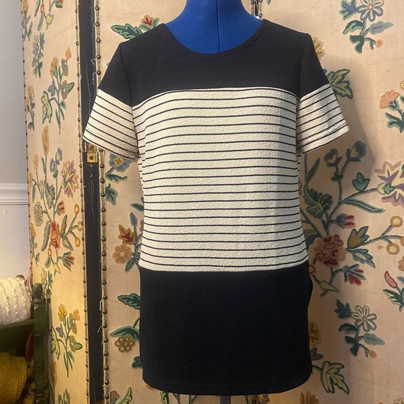 Vintage | Tops | Vintage 98s Peri Petites Striped Tunic Top | Poshmark